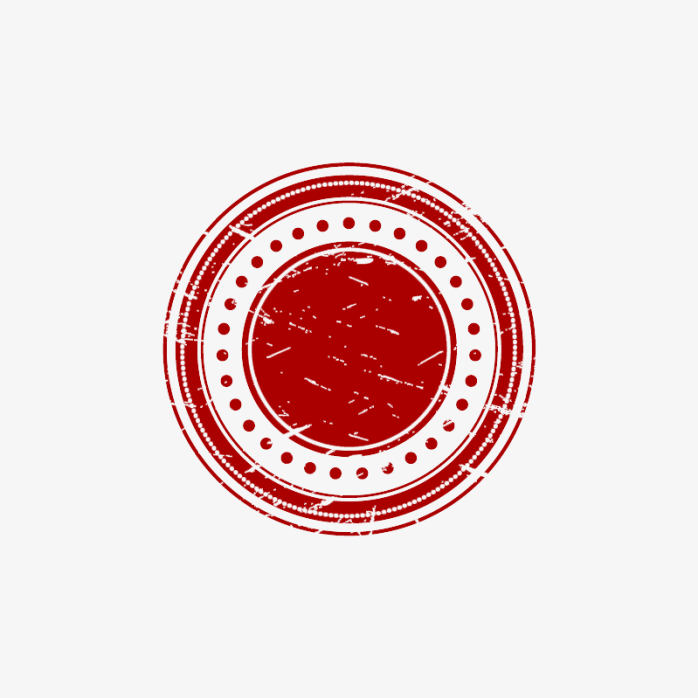 红色圆形印章 快图网 免费png图片免抠png高清背景素材库